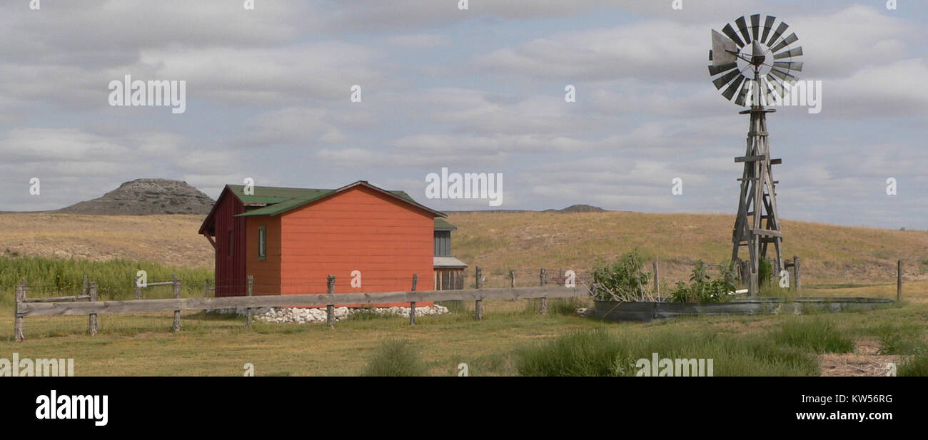 Bone Cabin is a historic site located within Agate Fossil Beds National ...
