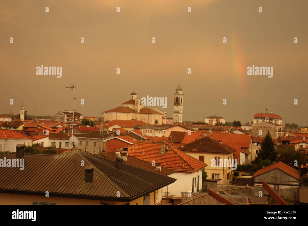 Cameri Town, Novara, Piedmont, Italy Stock Photo - Alamy