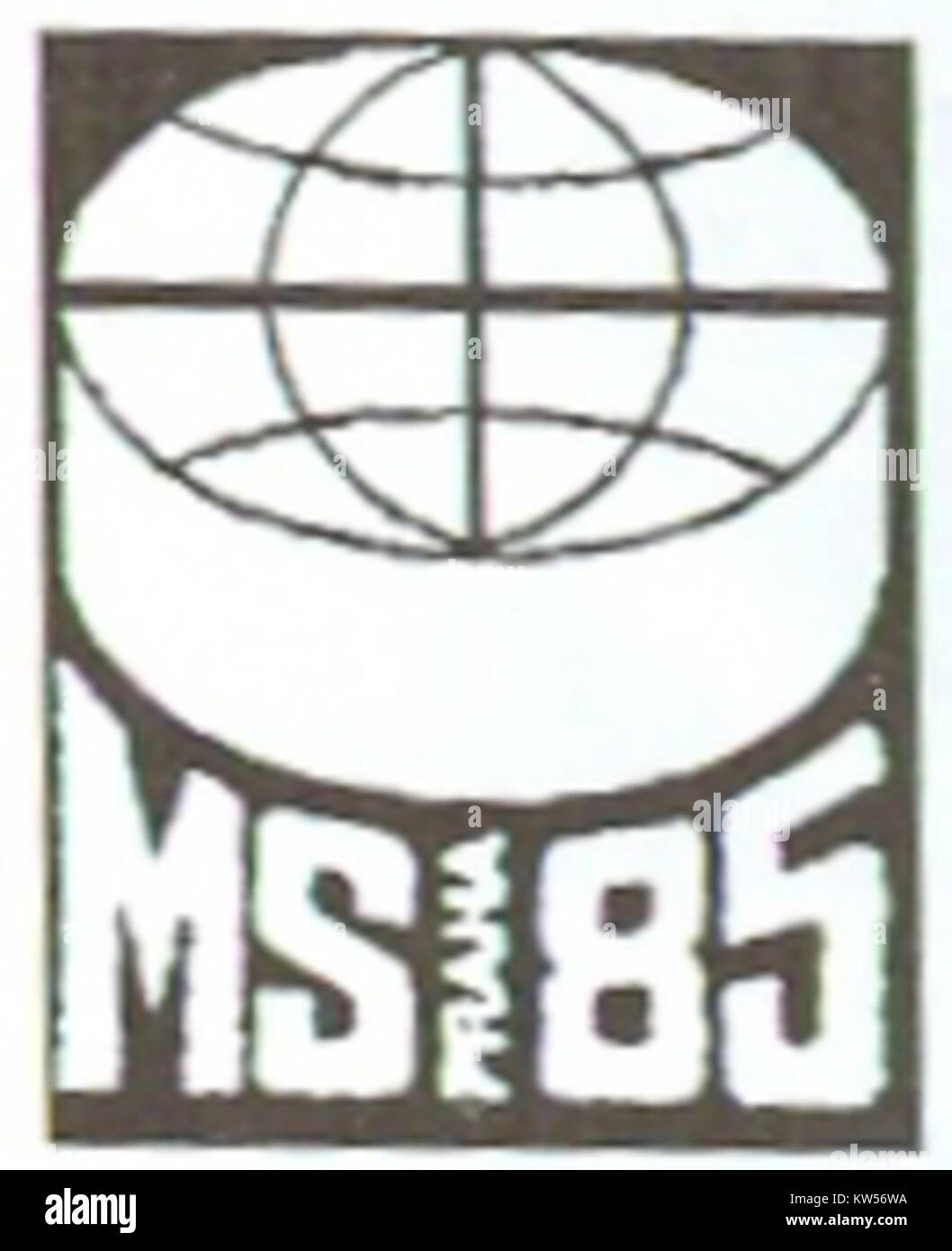 The 1985 Ice Hockey World Championship (Eishockey WM 1985) logo ...
