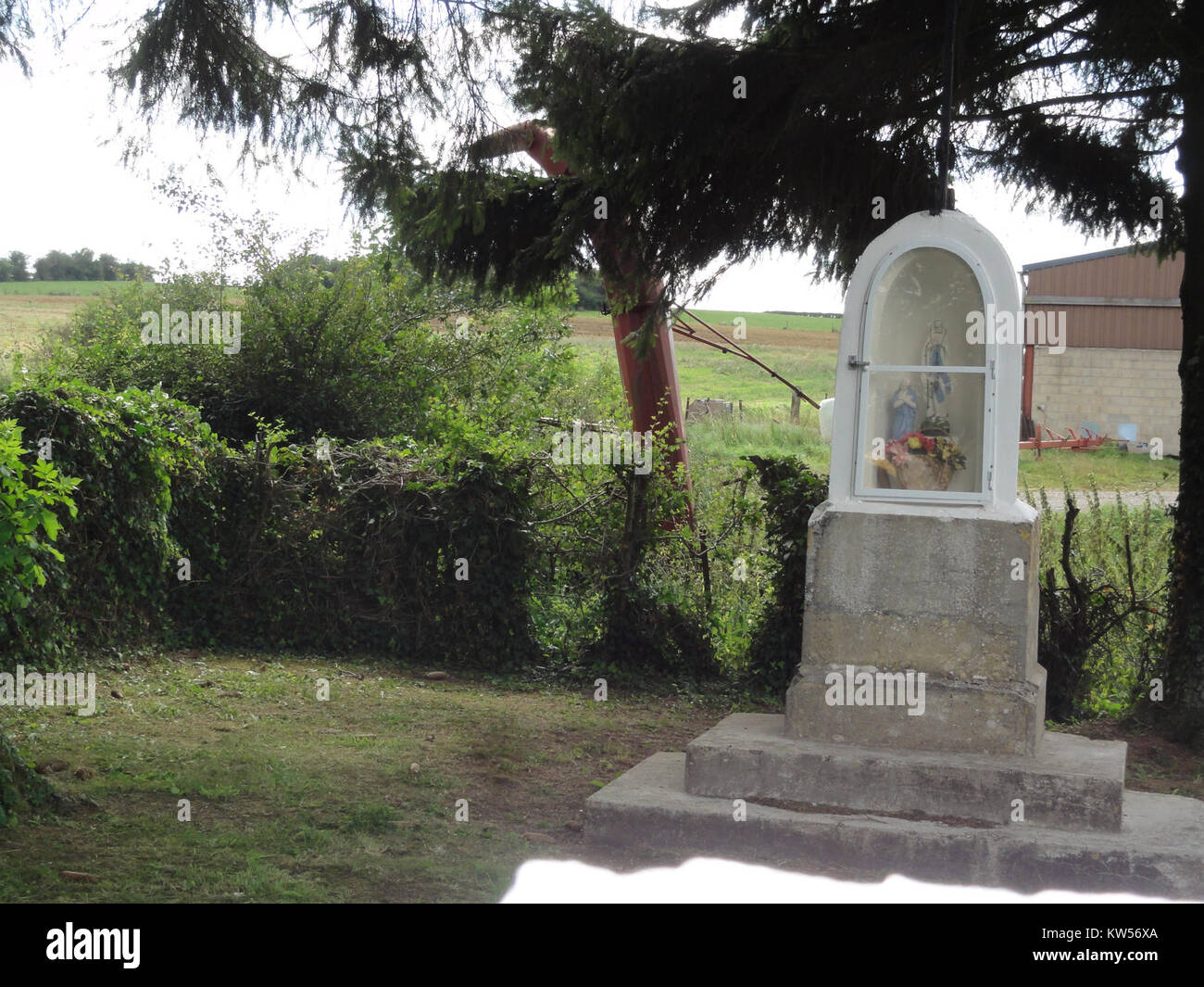 Blombay, located in the Ardennes region of France, features a small ...