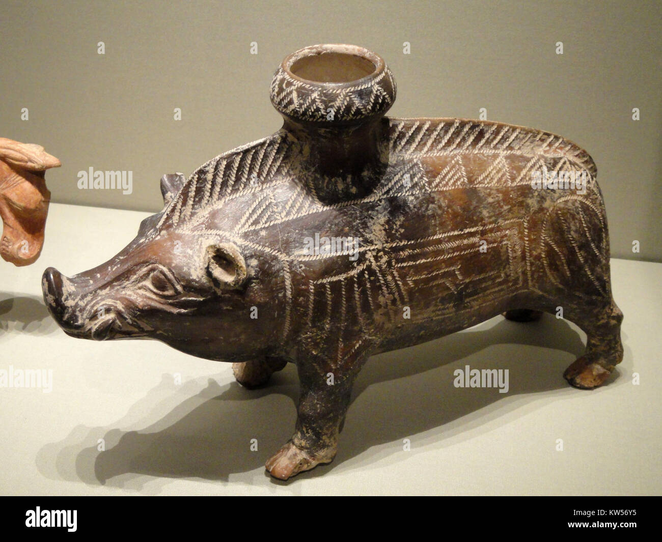 Boar Vessel, 600 500 BC, Etruscan, ceramic Cleveland Museum of Art ...