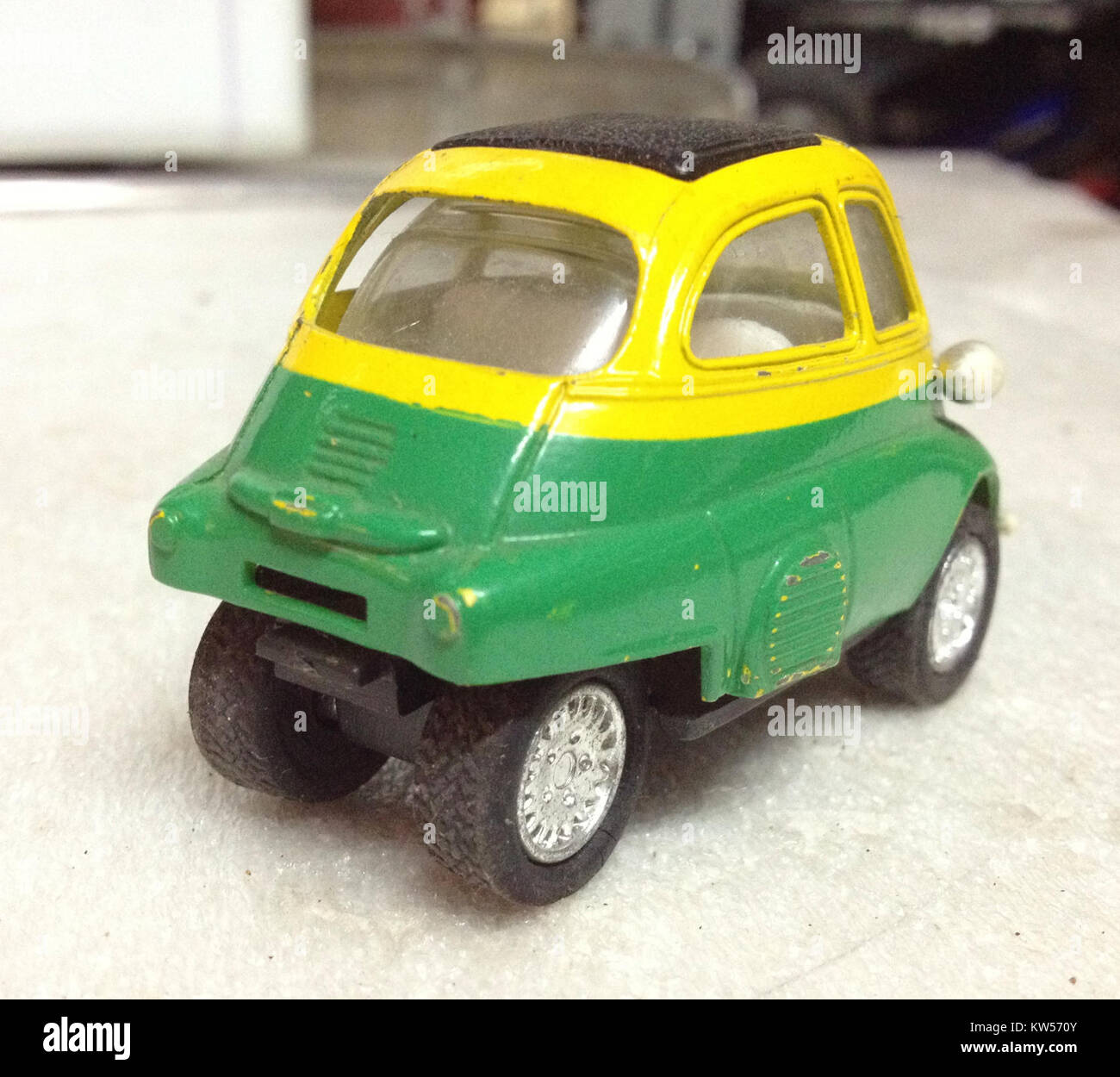 The BMW Isetta Toy III is a miniature model of the iconic BMW Isetta, a ...