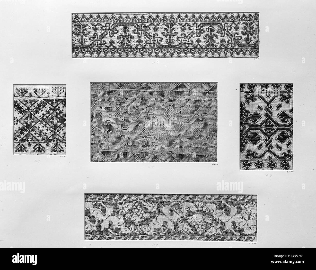 An artifact titled 'Border,' part of the Metropolitan Museum of Art's ...