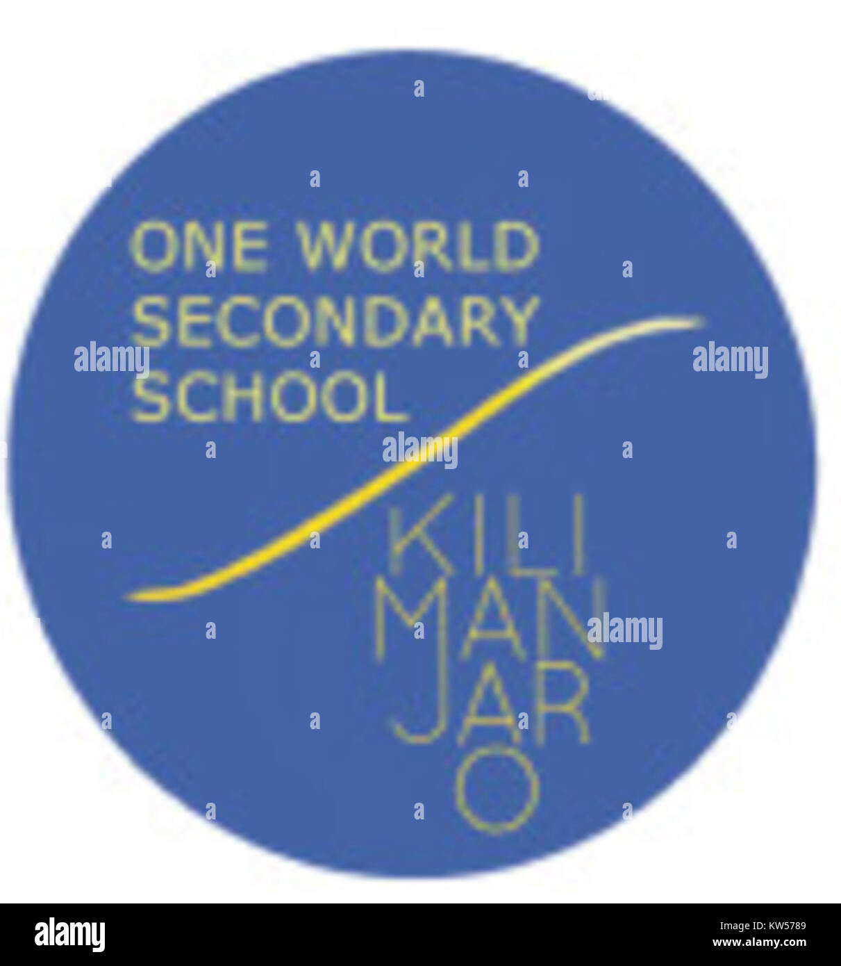 The Logo of One World Secondary School, located in Kilimanjaro ...