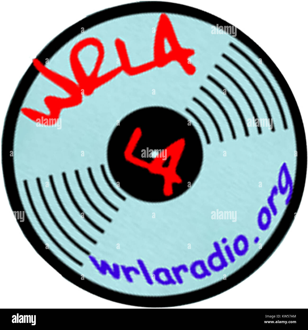 The WRLA Radio logo represents the branding of WRLA Radio, a ...