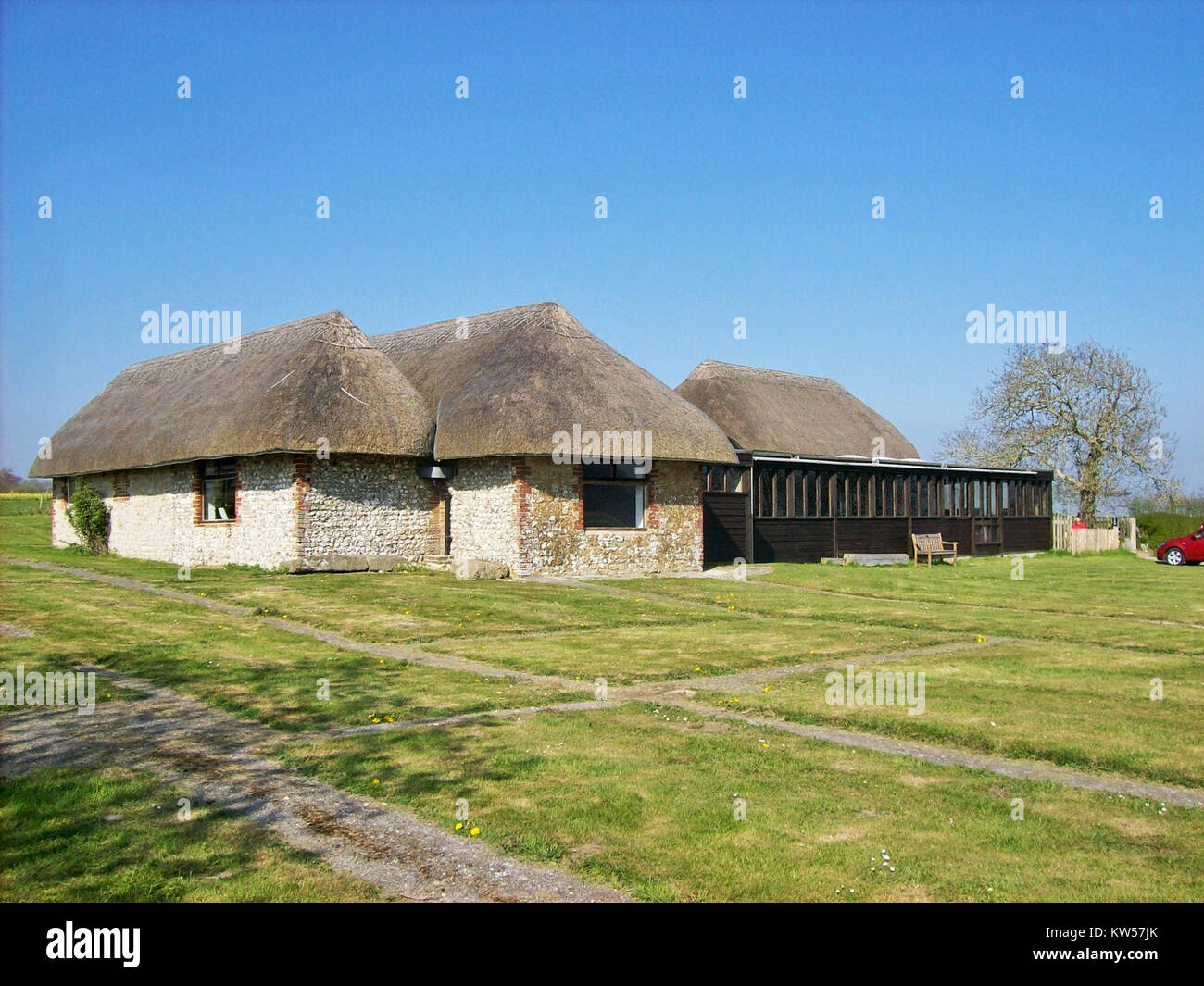 Bignor Roman Villa Stock Photo - Alamy