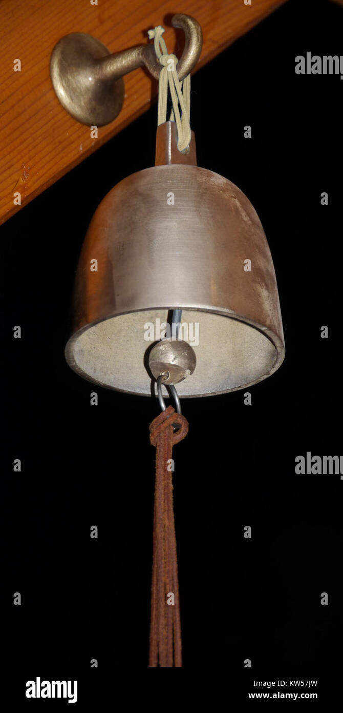 A historical bell, the 'Bienenkorbglocke' (Beehive Bell), known for its ...