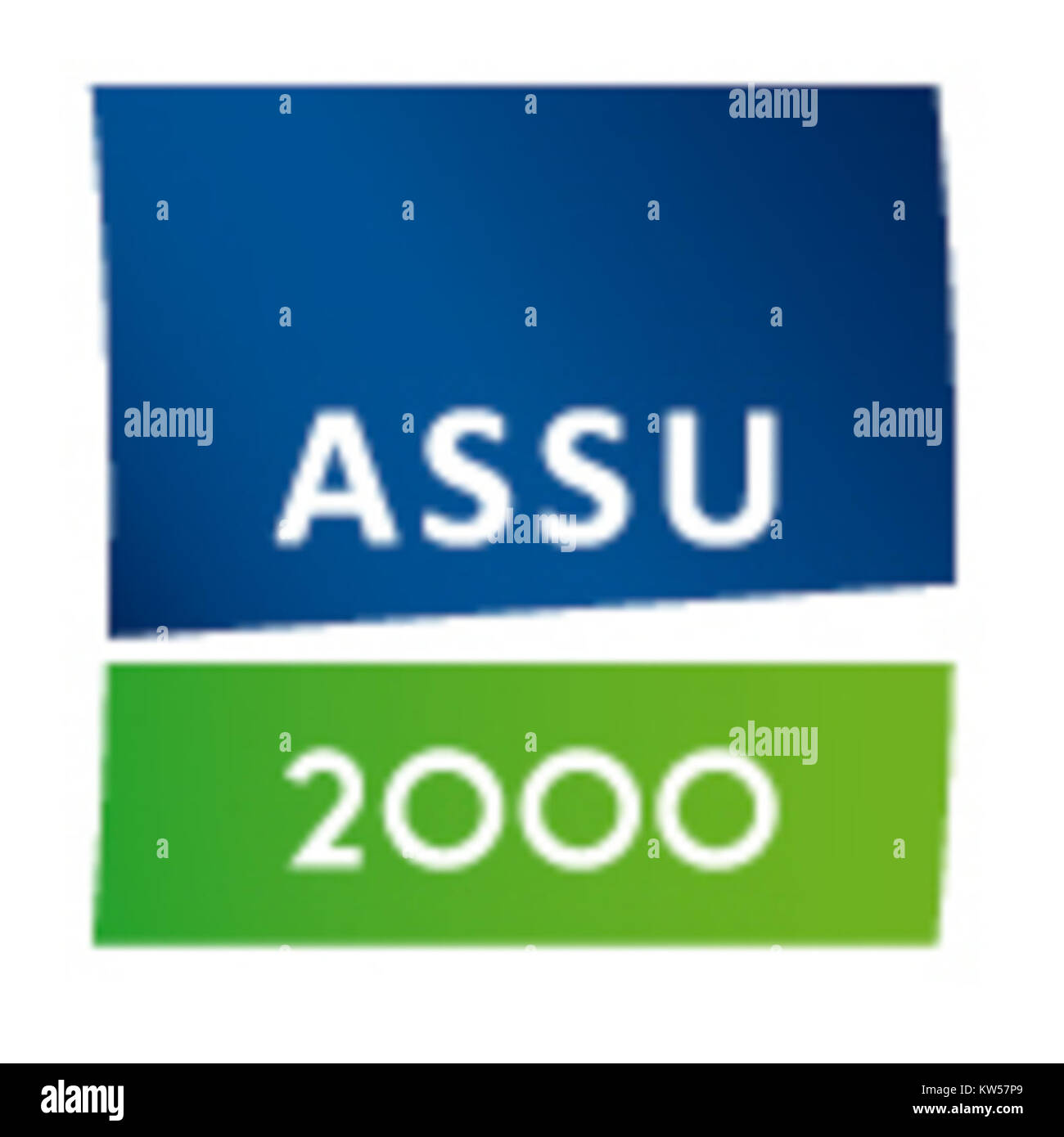Logo ASSU 2000 Stock Photo - Alamy