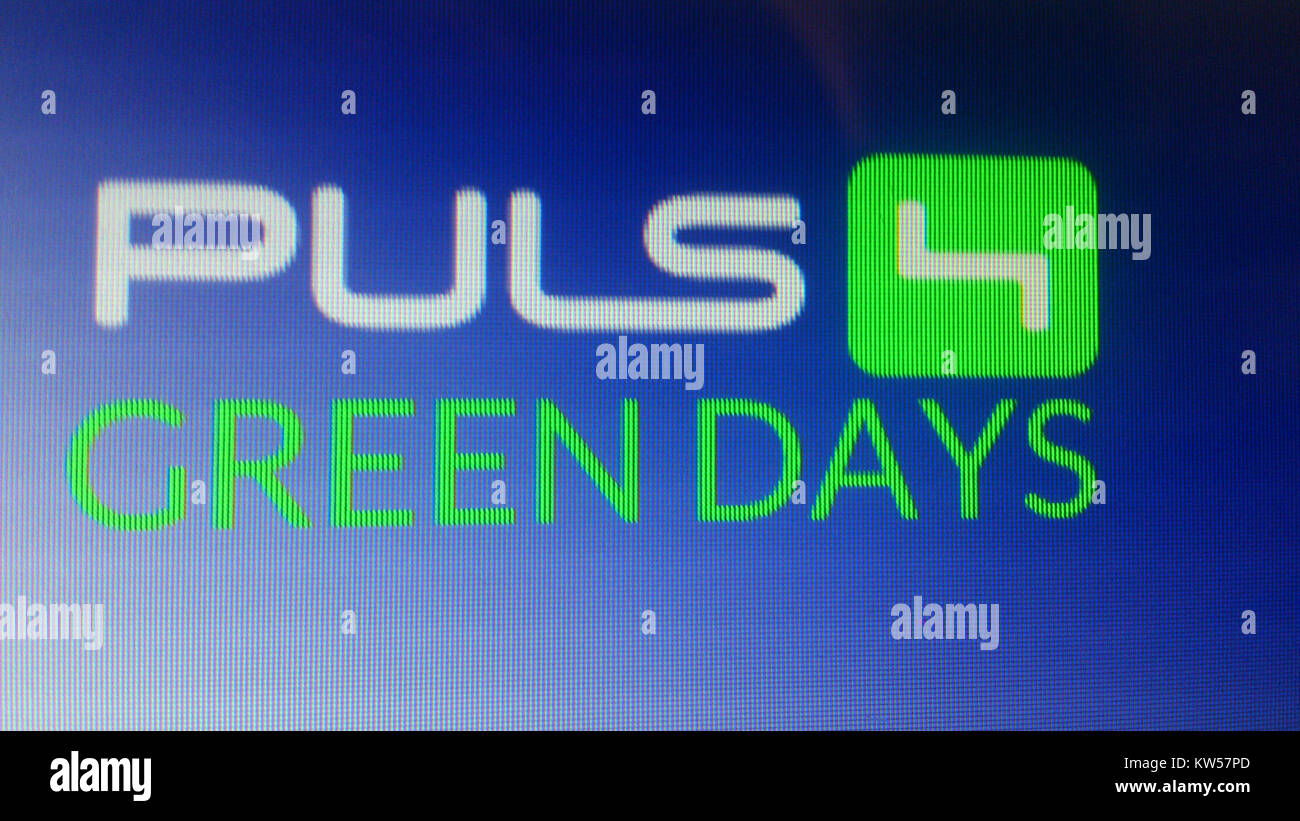 Puls 4 green Stock Photo - Alamy