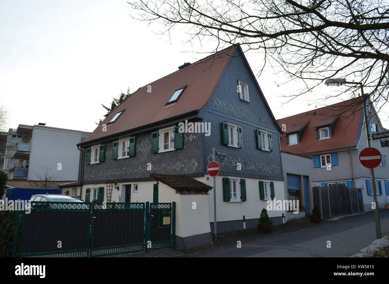 A photograph of the building located at Rathausgasse 2 in Bieber ...