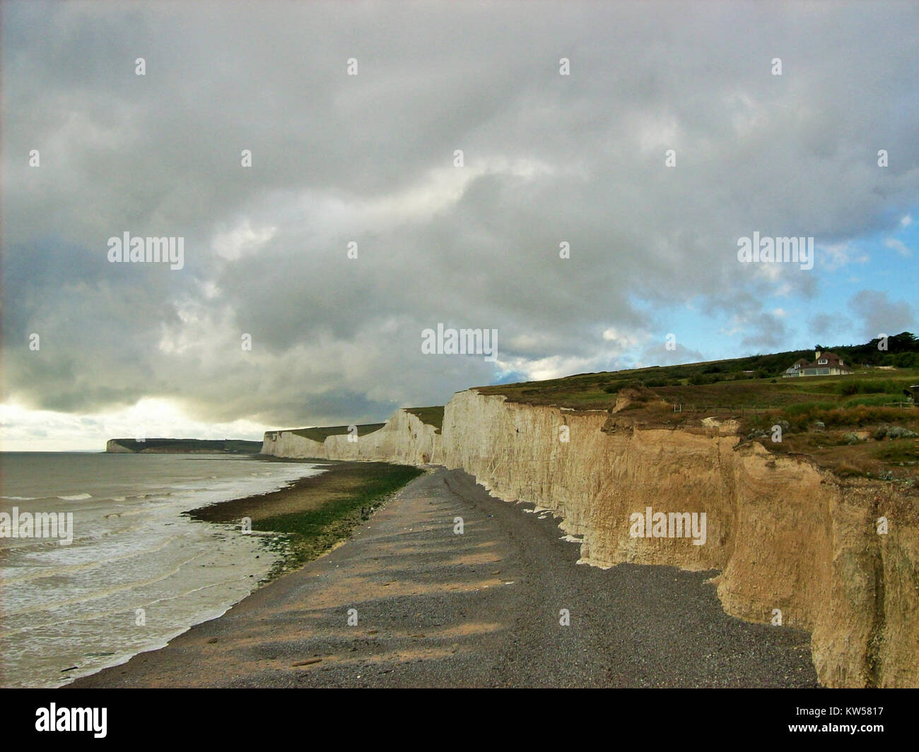 Birling Gap is a coastal location on the southern coast of England ...