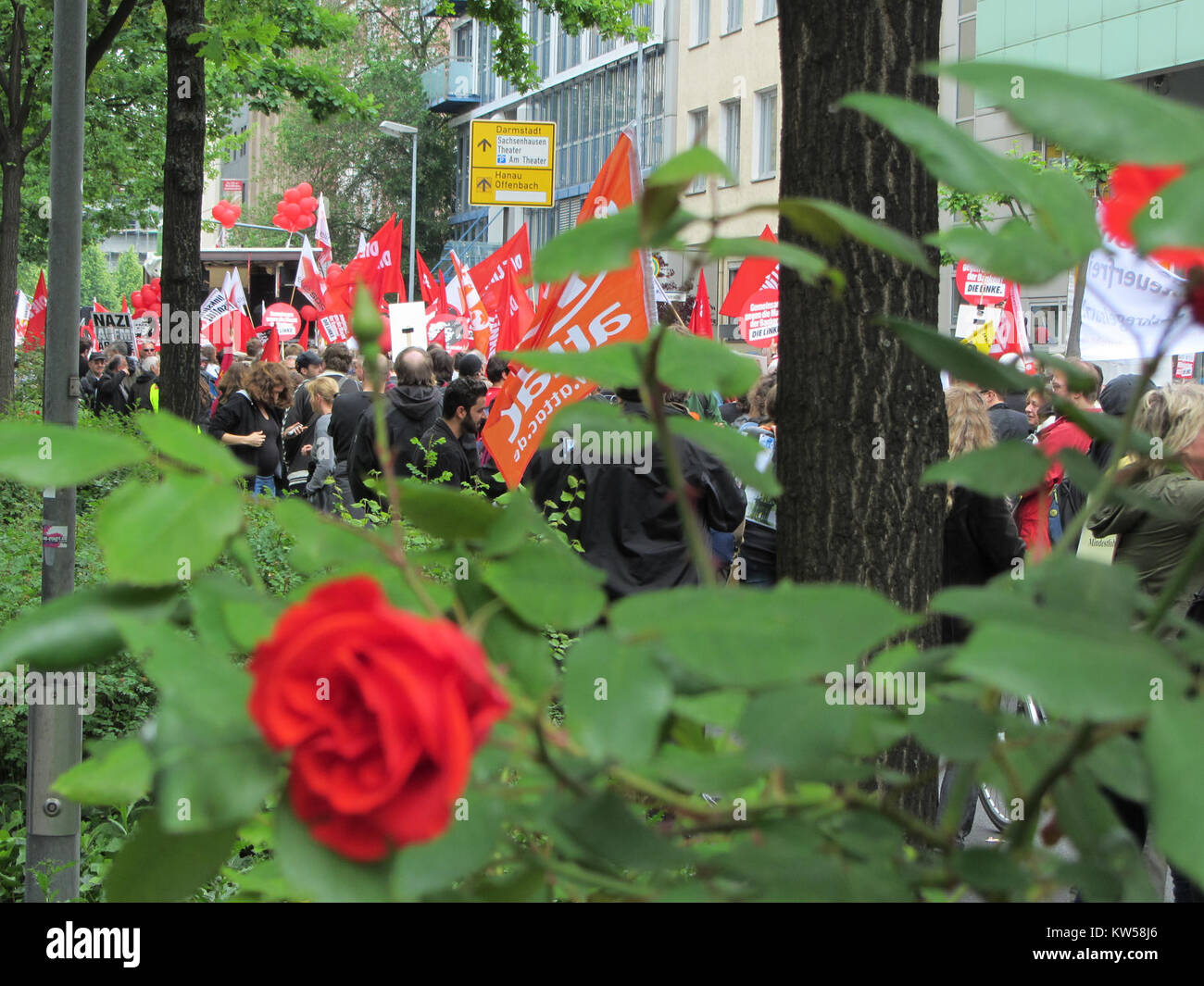 The Blockupy 2013 demonstration was a large-scale protest that took ...