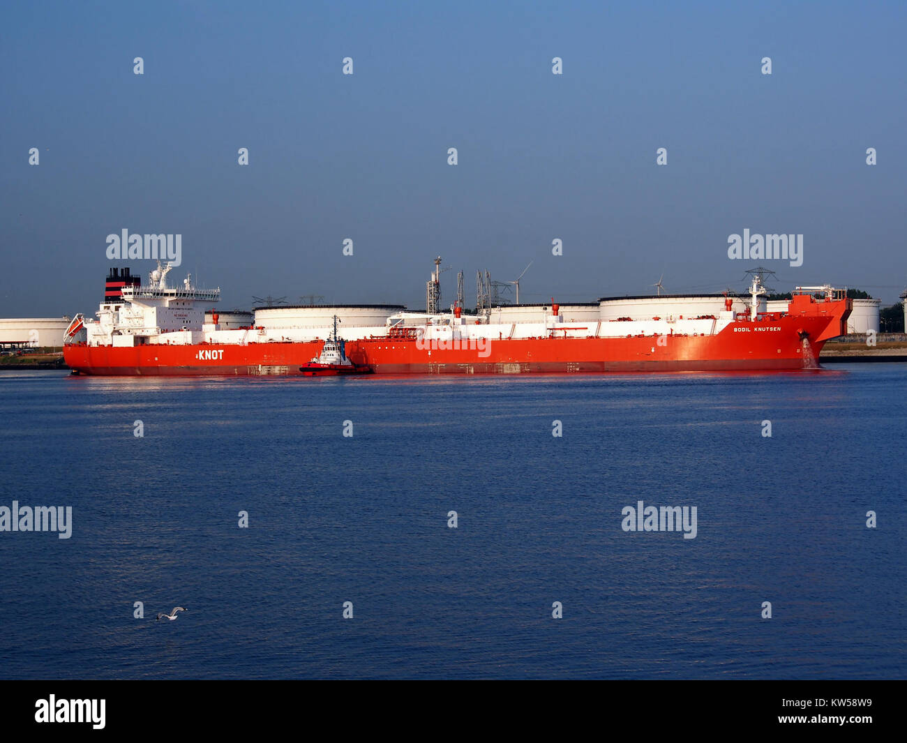 The Bodil Knutsen is a ship identified by its International Maritime ...