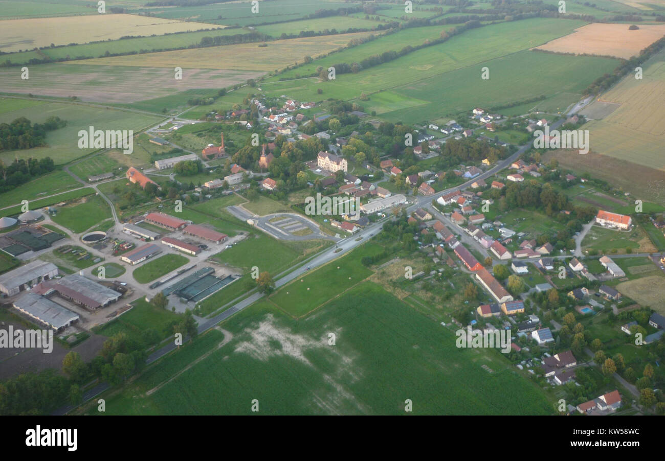 Blick auf Ribbeck refers to a view of Ribbeck, a village in Germany ...