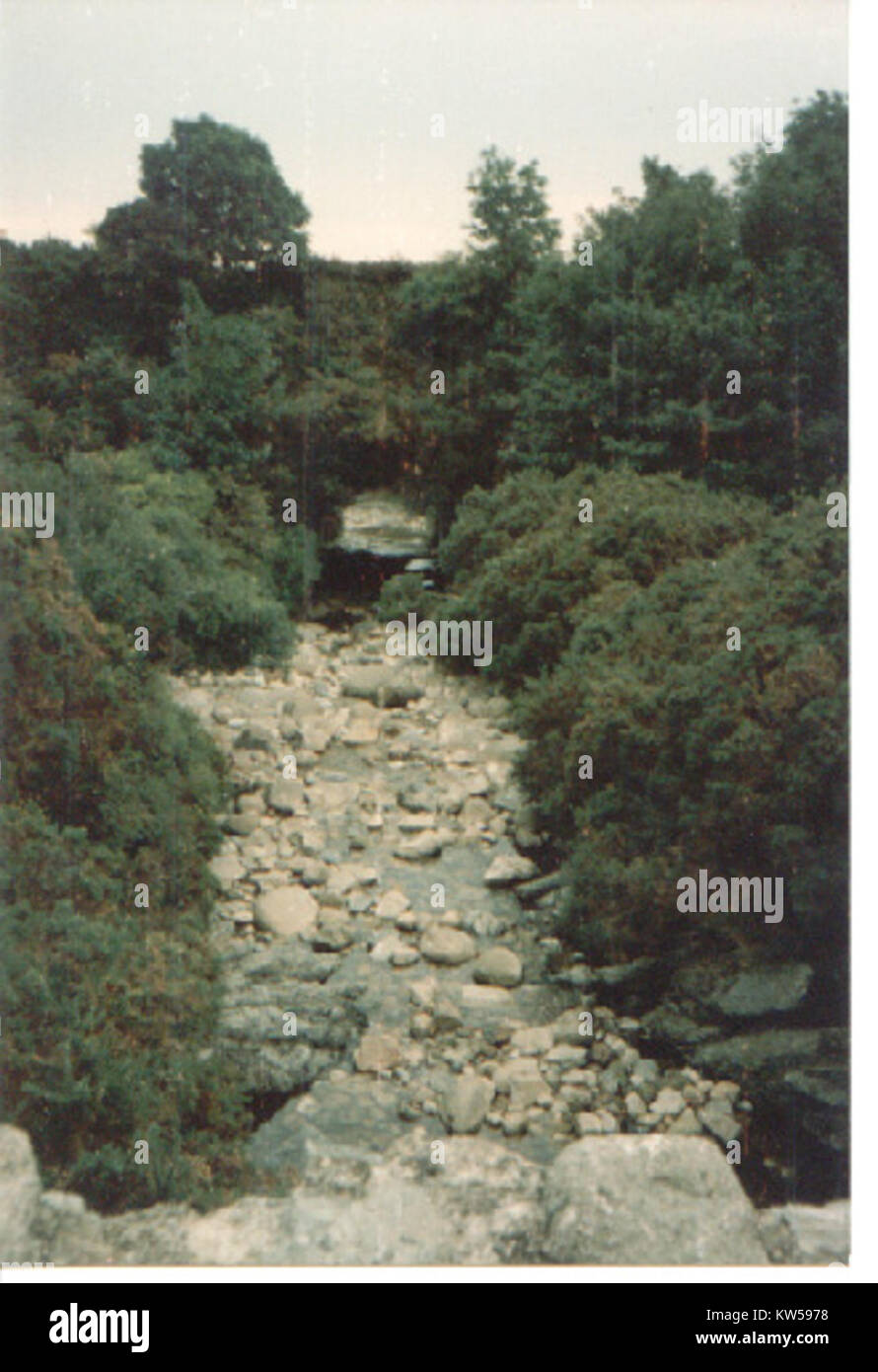 A historical photograph of Bloody Bridge 3, a site known for its ...