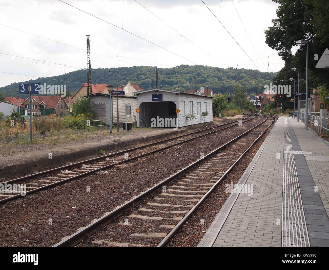 Blankenburg Bahnhof, a railway station in Germany, serves as a key ...