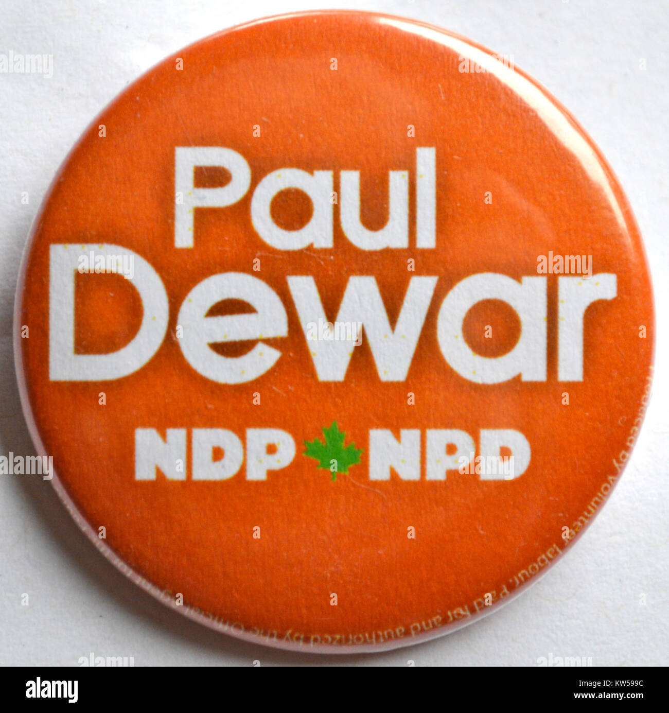 Paul dewar hi-res stock photography and images - Alamy