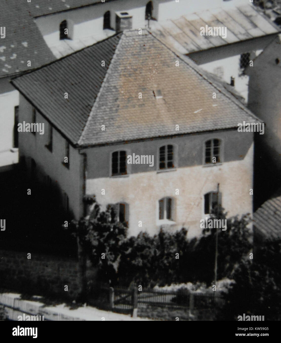 The Gleiritsch School, photographed in 1840, represents a historical ...