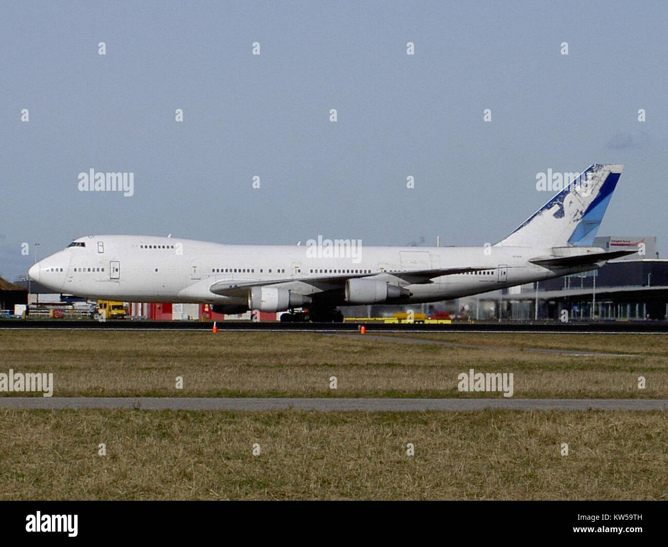 This image captures a Boeing 747 aircraft from ElAl, Israel's national ...