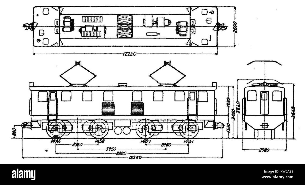 The JNR ED151 is a model of electric multiple unit trains used by the ...