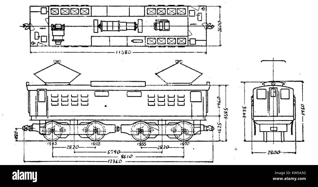 The JNR ED18 I is a Japanese electric locomotive, part of the fleet of ...
