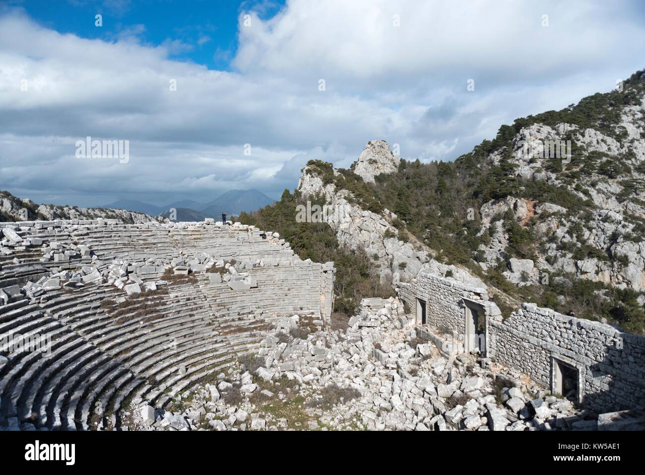 Termessos was a Pisidian city built at an altitude of more than 1000 ...