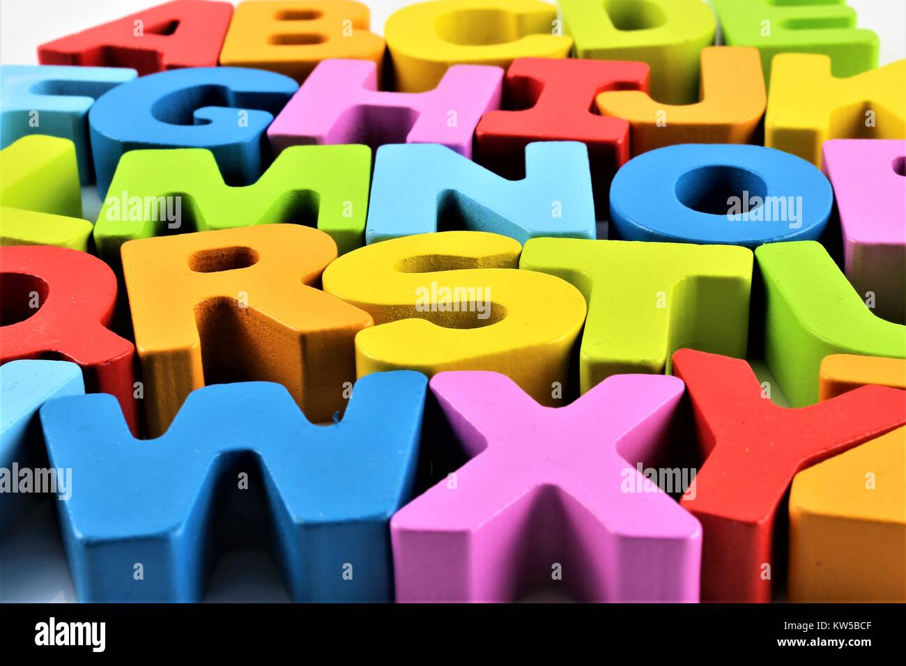 An concept Image of a Alphabet Baby toy - letters Stock Photo - Alamy