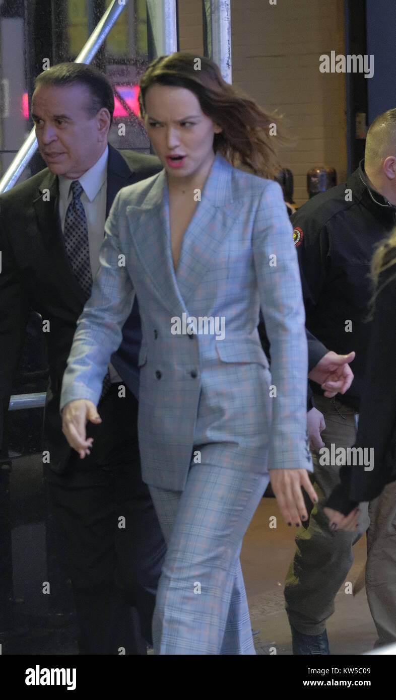 Daisy Ridley signs autographs outside the GMA studios Featuring: Daisy ...