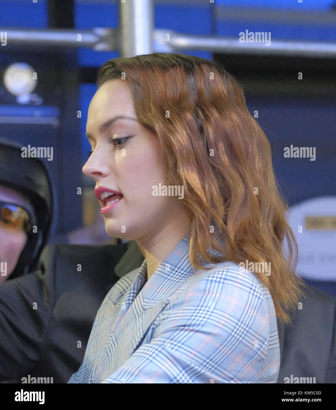 Daisy Ridley signs autographs outside the GMA studios Featuring: Daisy ...