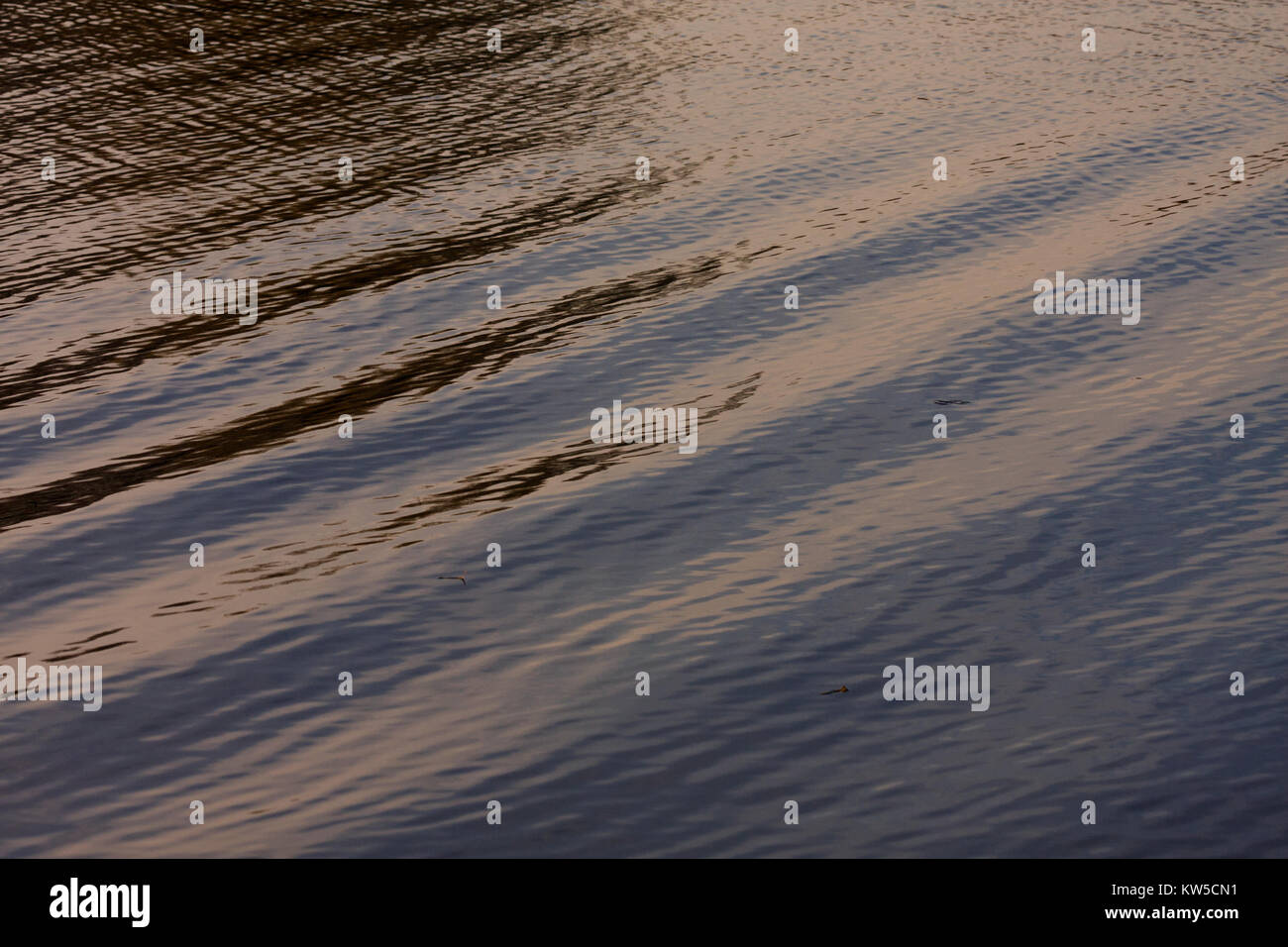 water waves with reflection Stock Photo - Alamy
