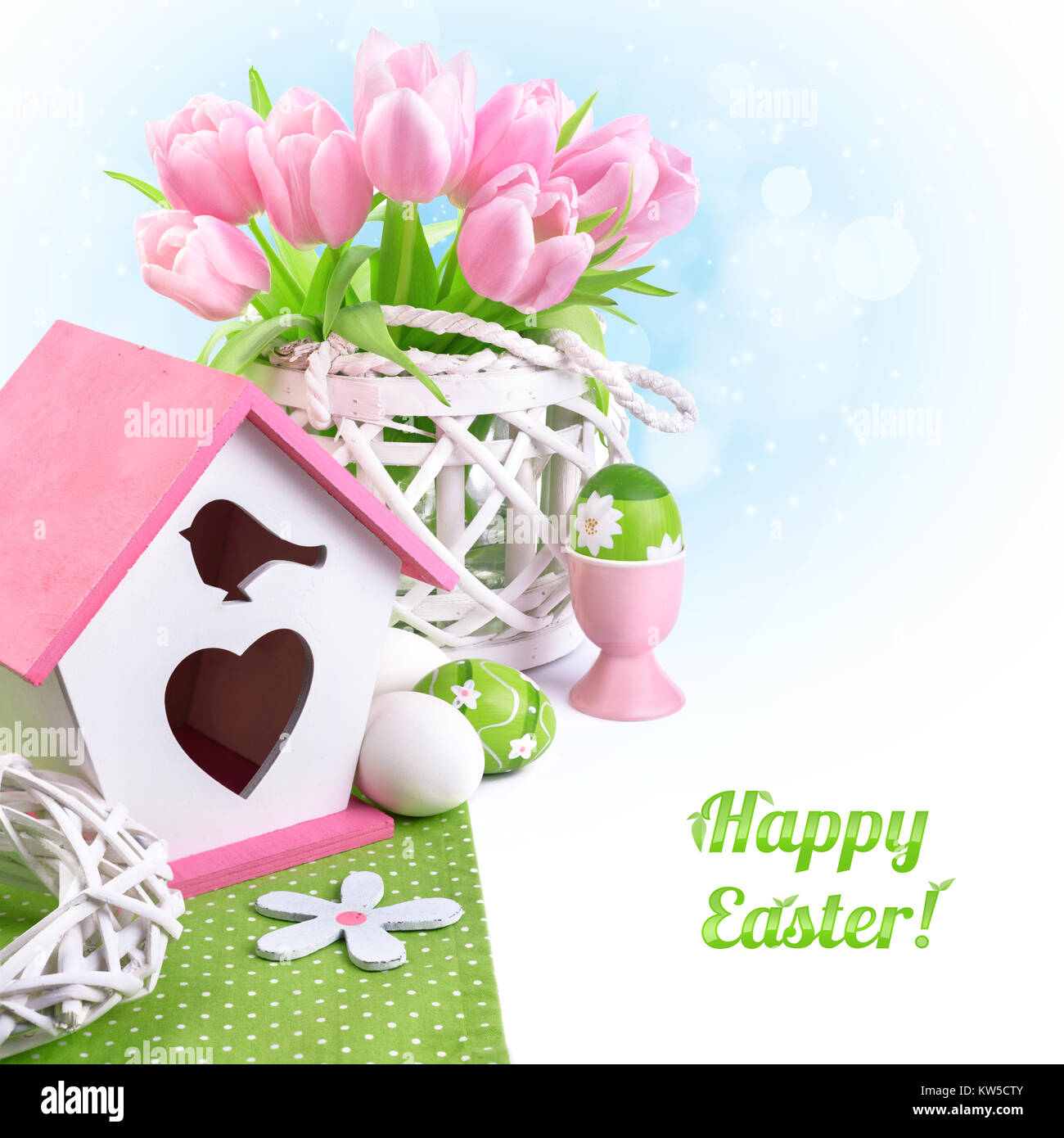 Corner border flower easter egg hi-res stock photography and images - Alamy