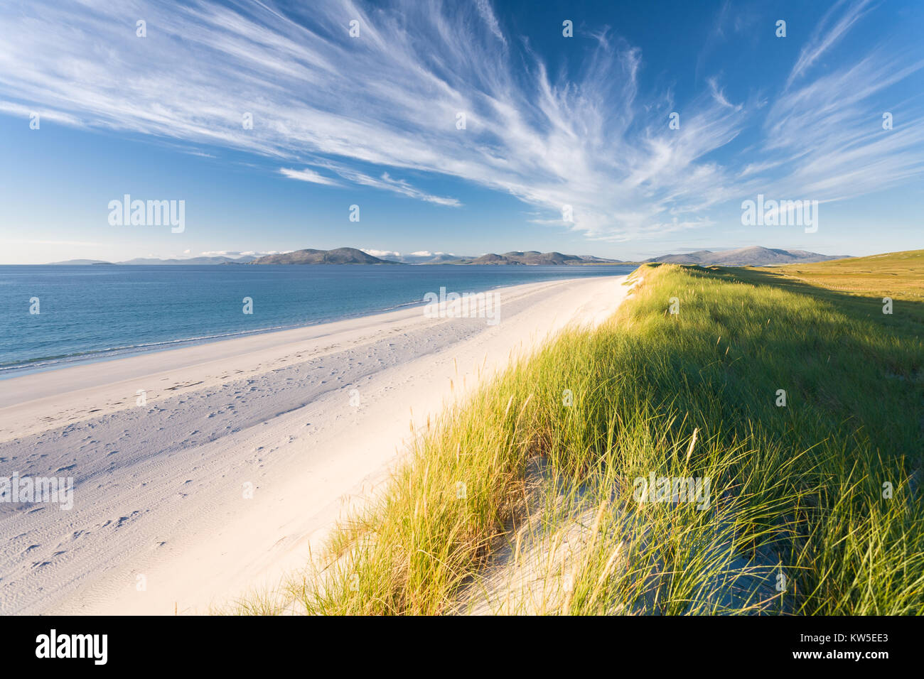 Berneray west beach outer hebrides scotland uk hi-res stock photography ...