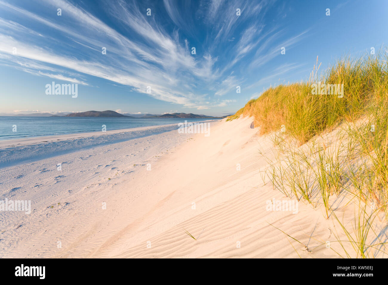 Berneray west beach outer hebrides scotland uk hi-res stock photography ...