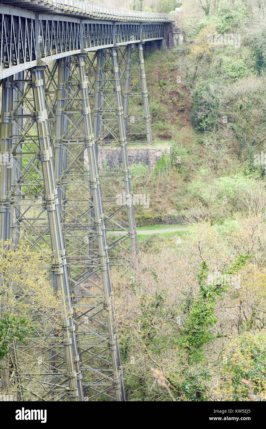 Meldon Quarry Viaduct Stock Photo - Alamy