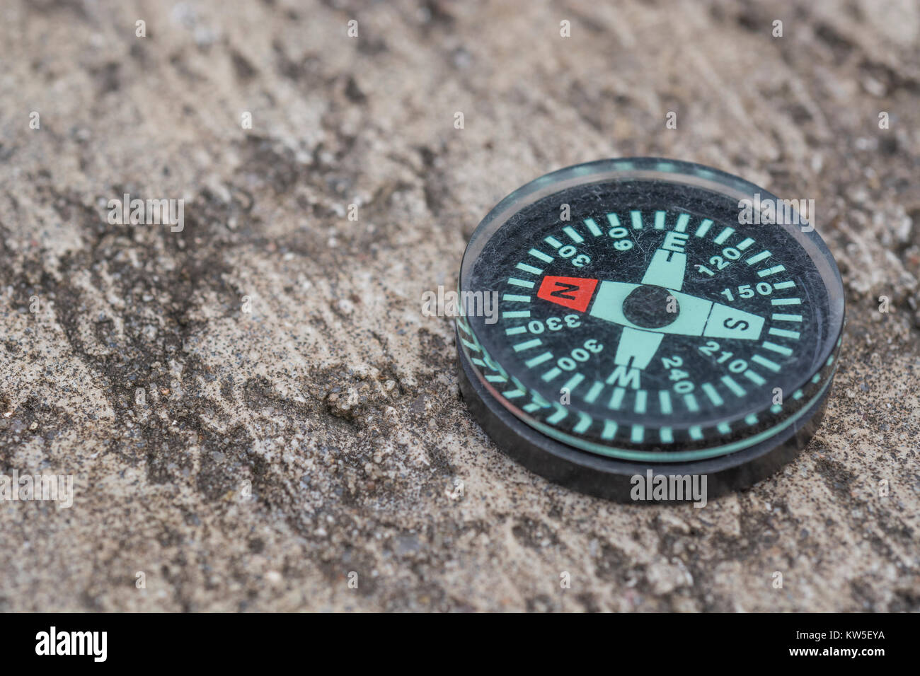 Button compass - metaphor business 'direction', navigation, moral ...