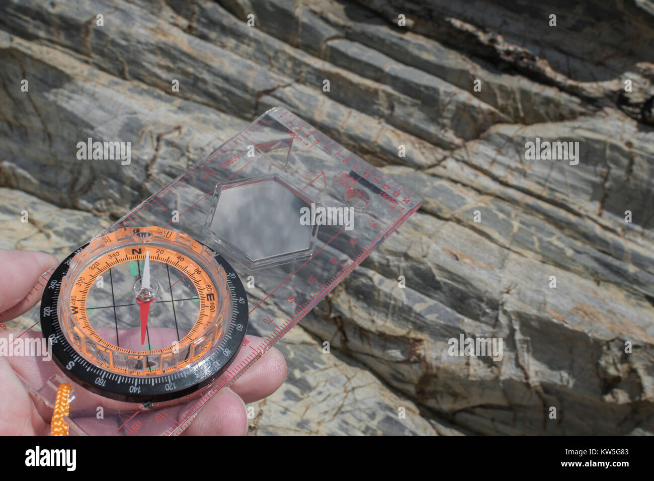 Compass needle pointing north hi-res stock photography and images - Alamy