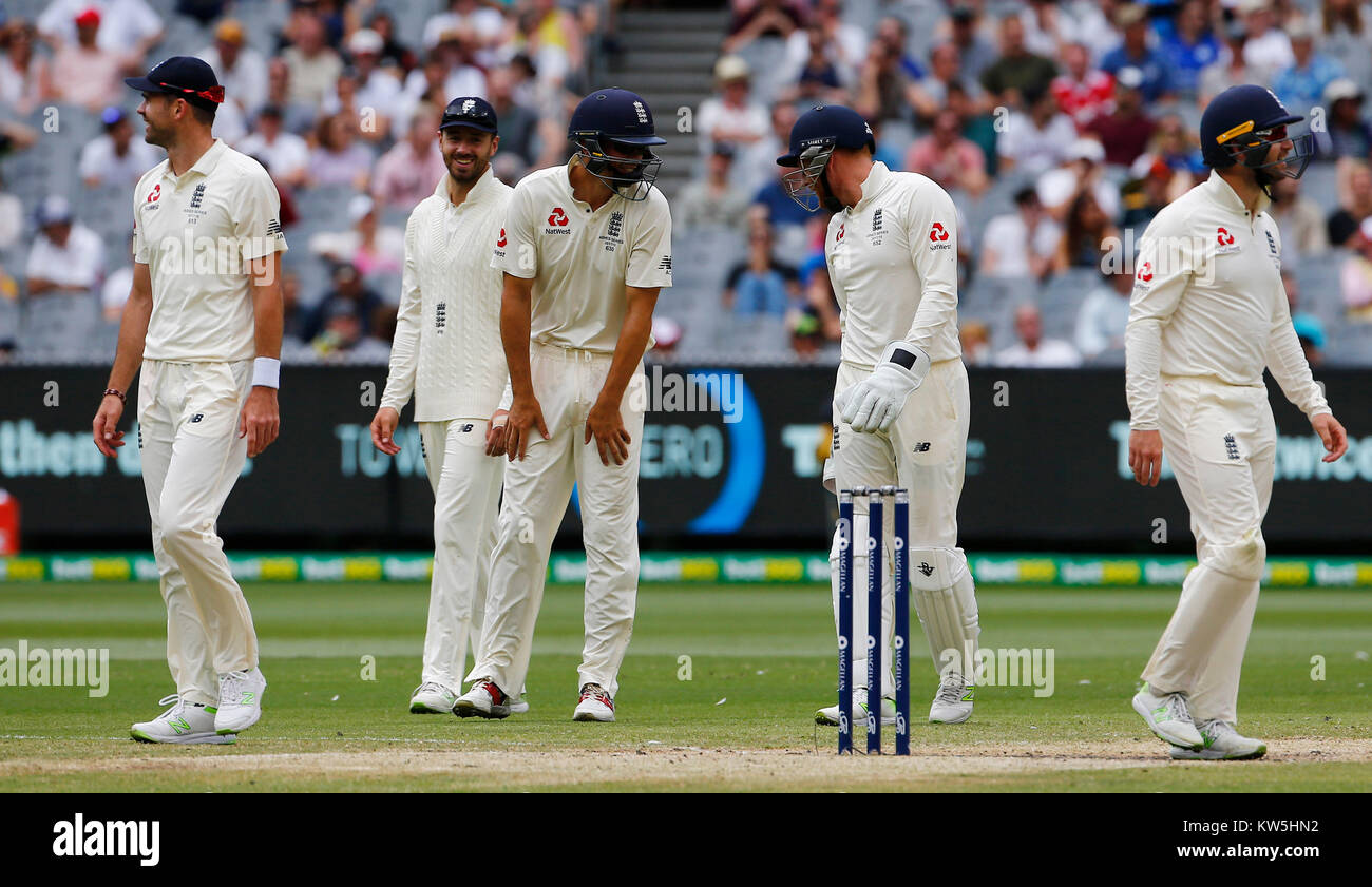 England's Alastair Cook reacts after being hit during day five of the ...