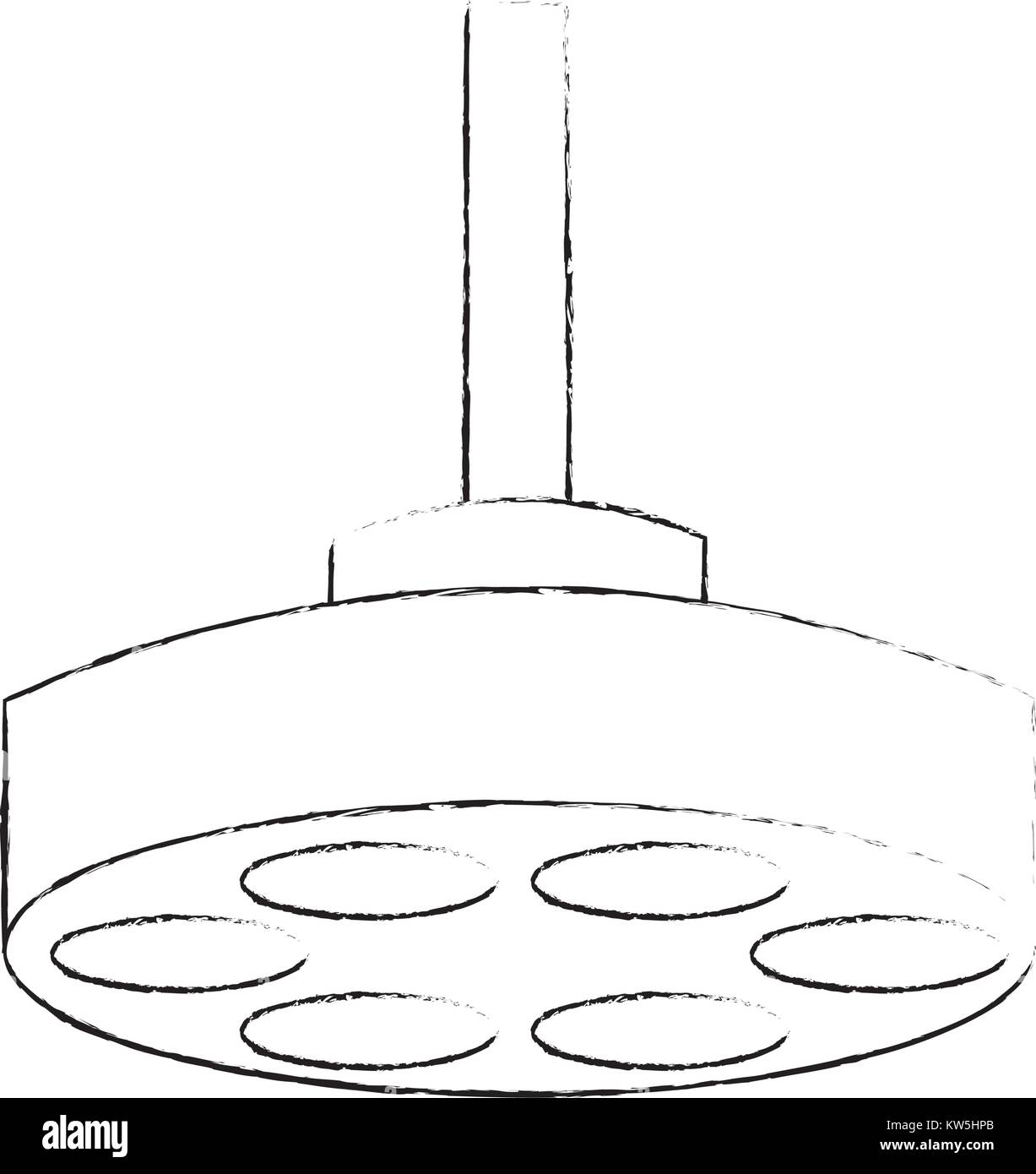 Operating theatre light Stock Vector Images - Alamy