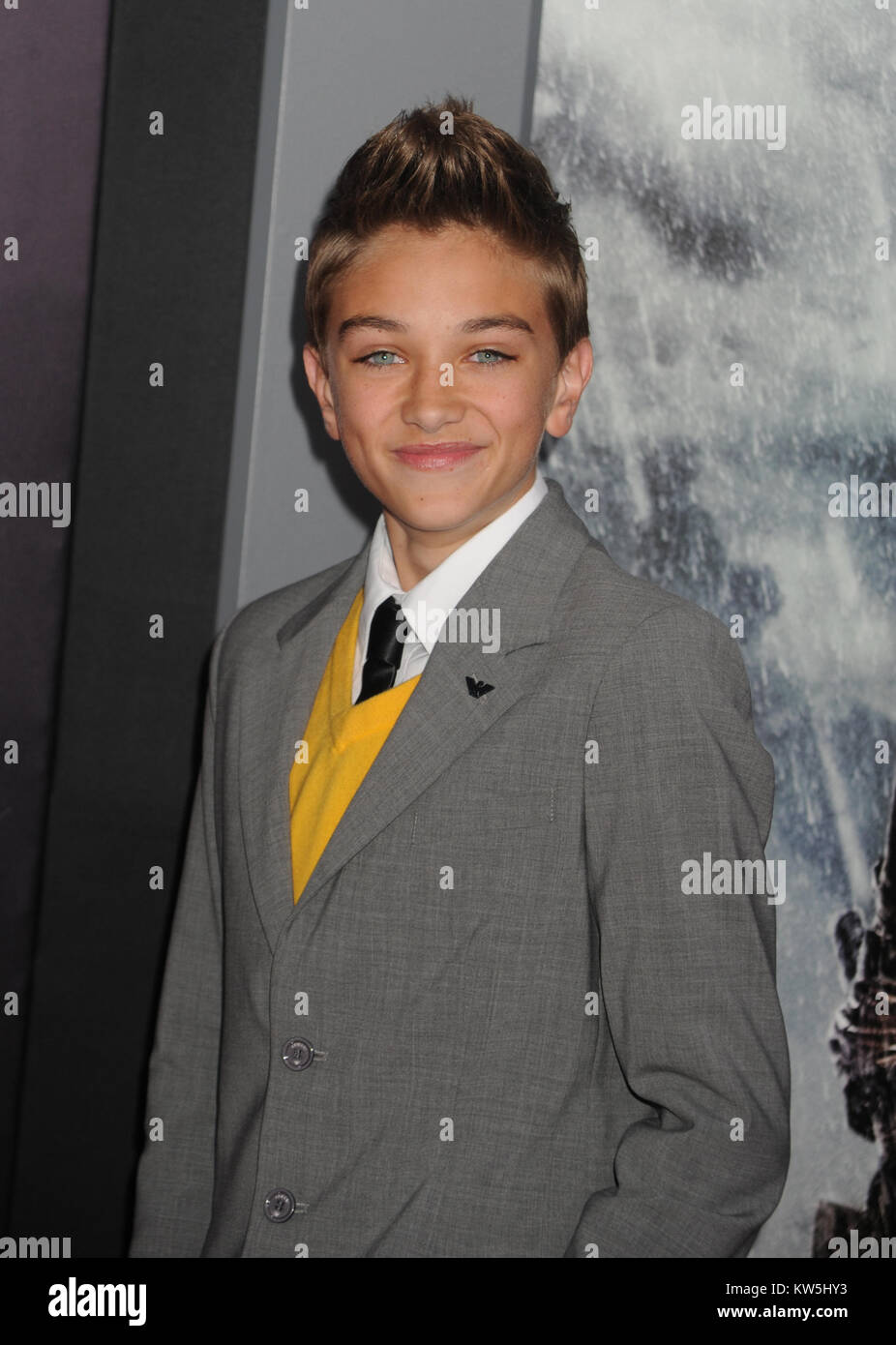 NEW YORK, NY - MARCH 26: Gavin Casalegno attends the New York Premiere ...