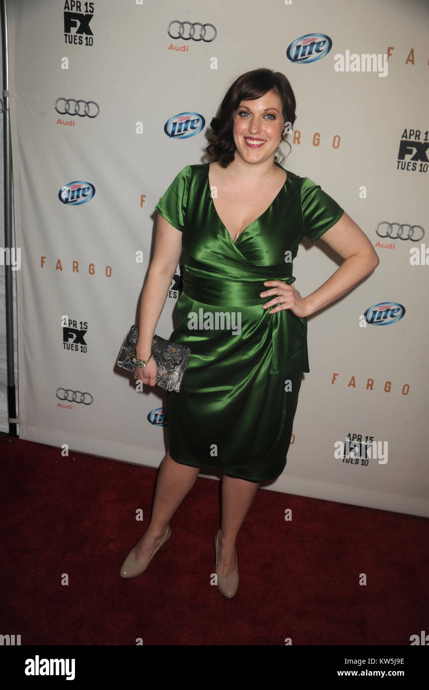NEW YORK, NY - APRIL 09: Allison Tolman attends the FX Networks Upfront ...
