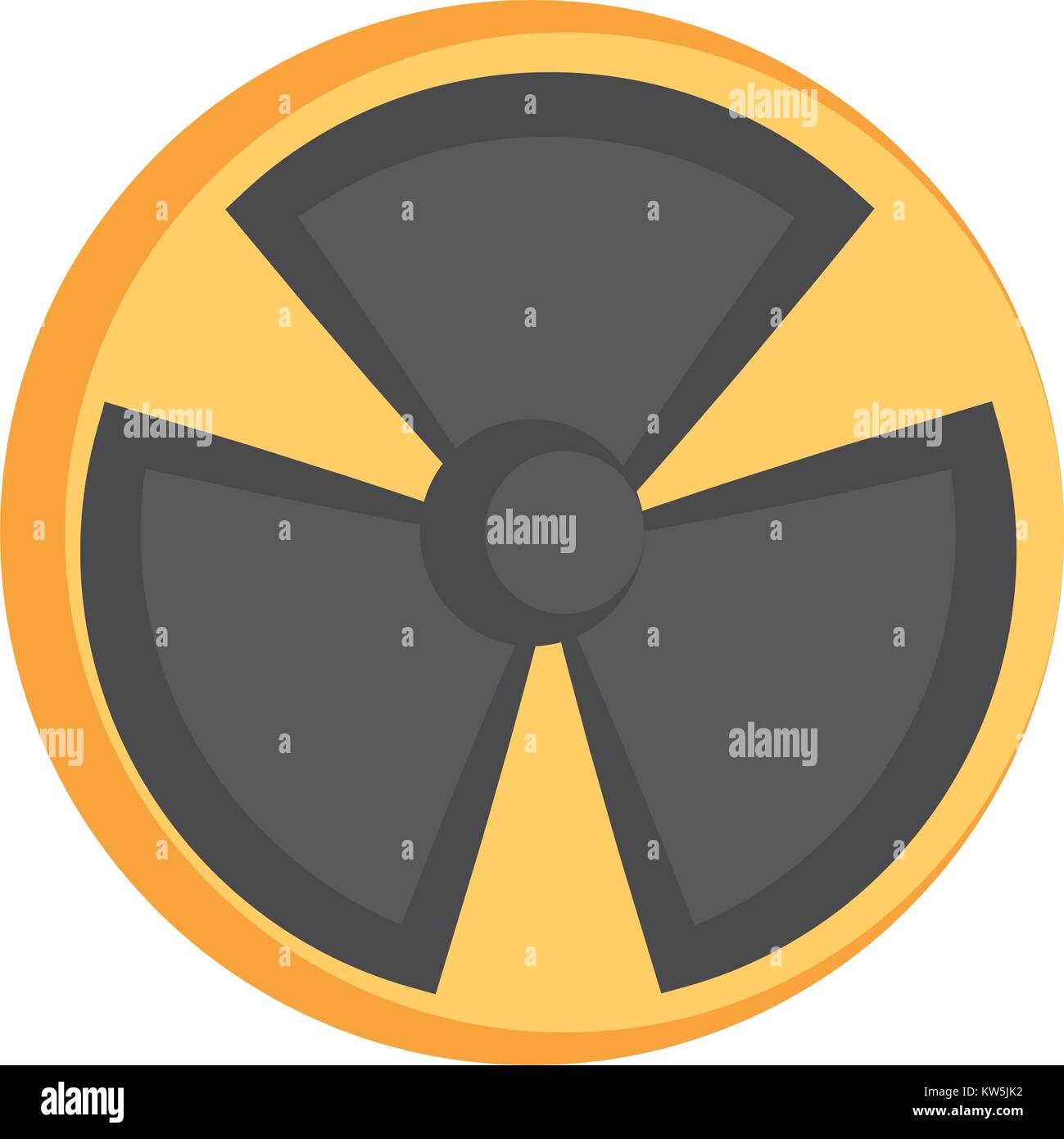 Nuclear danger symbol cartoon Stock Vector Image & Art - Alamy
