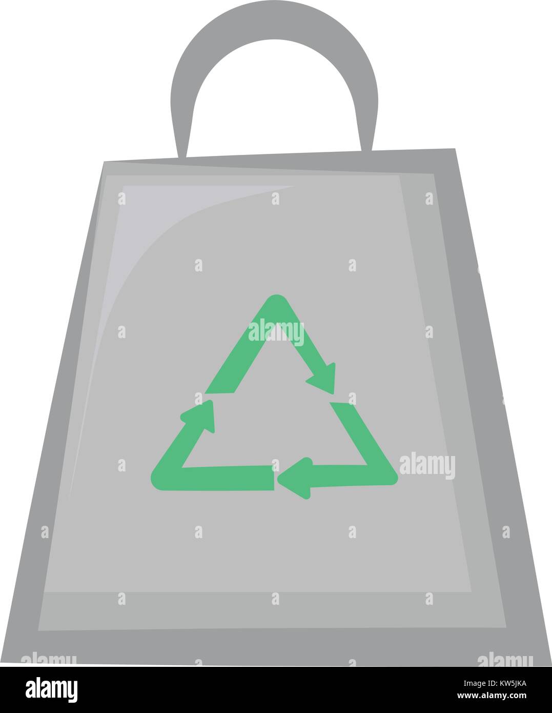 Eco recyclabe bag cartoon Stock Vector Image & Art - Alamy