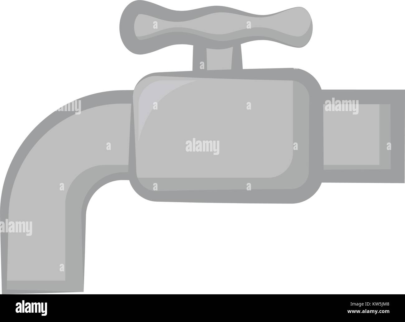 Water faucet isolated cartoon Stock Vector Image & Art - Alamy