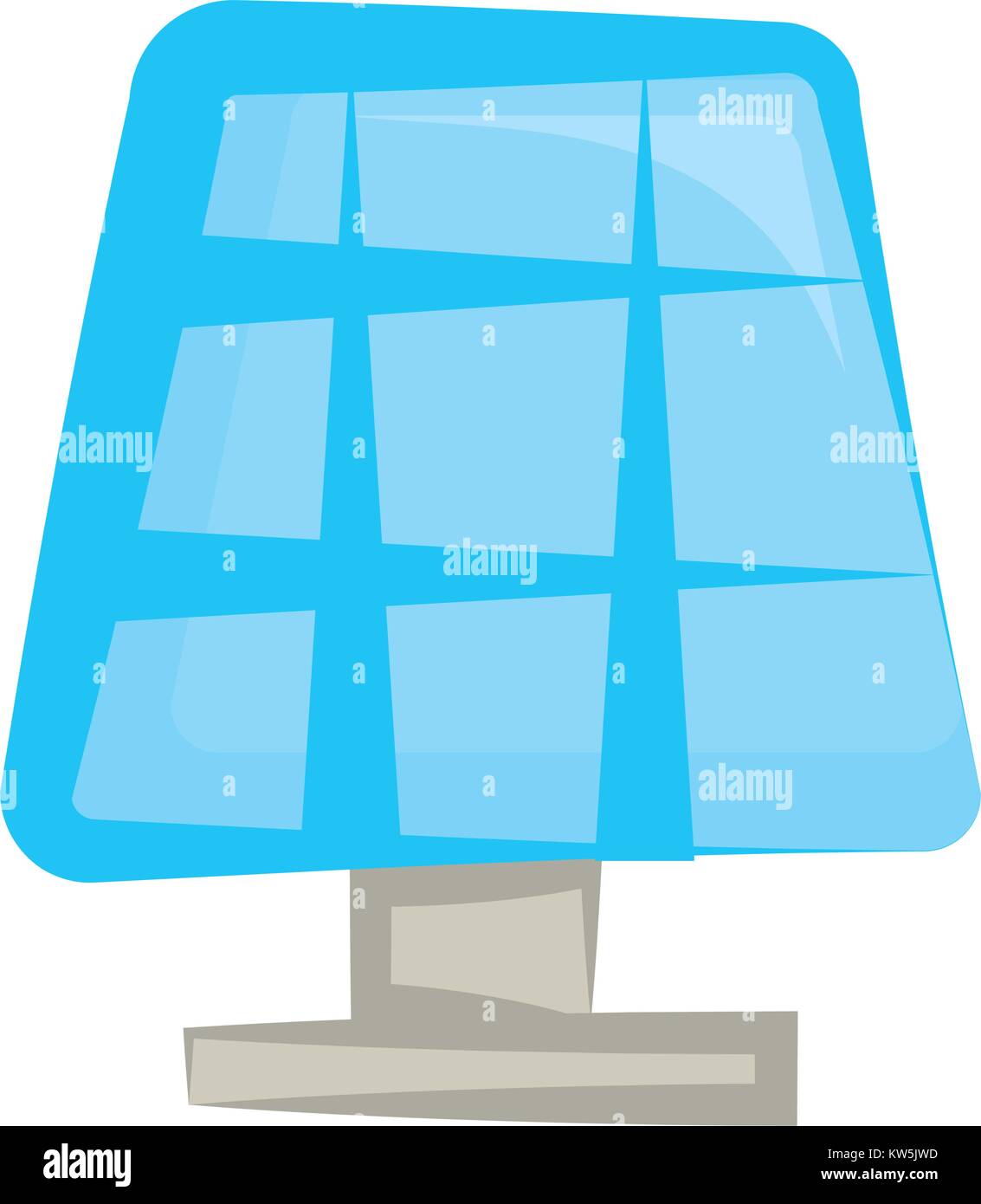 Solar panel energy cartoon Stock Vector Image & Art - Alamy