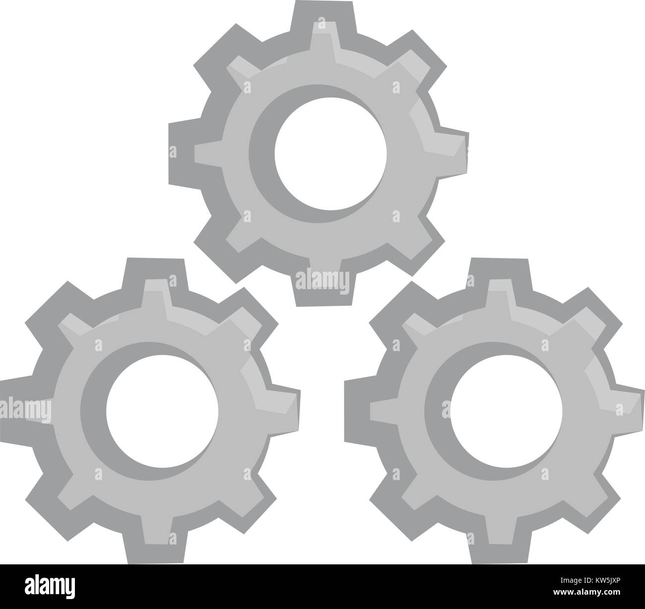 Gears machinery pieces cartoon Stock Vector Image & Art - Alamy