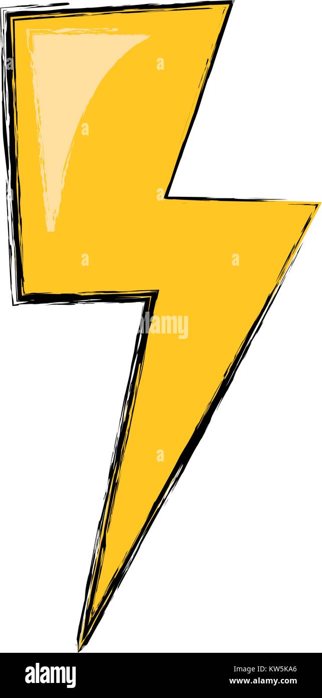 Ray energy symbol cartoon Stock Vector Image & Art - Alamy