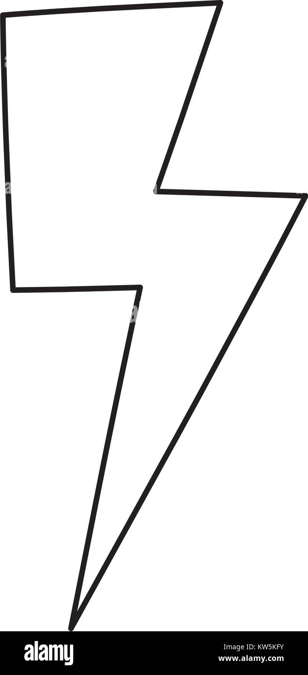 Ray energy symbol cartoon Stock Vector Image & Art - Alamy