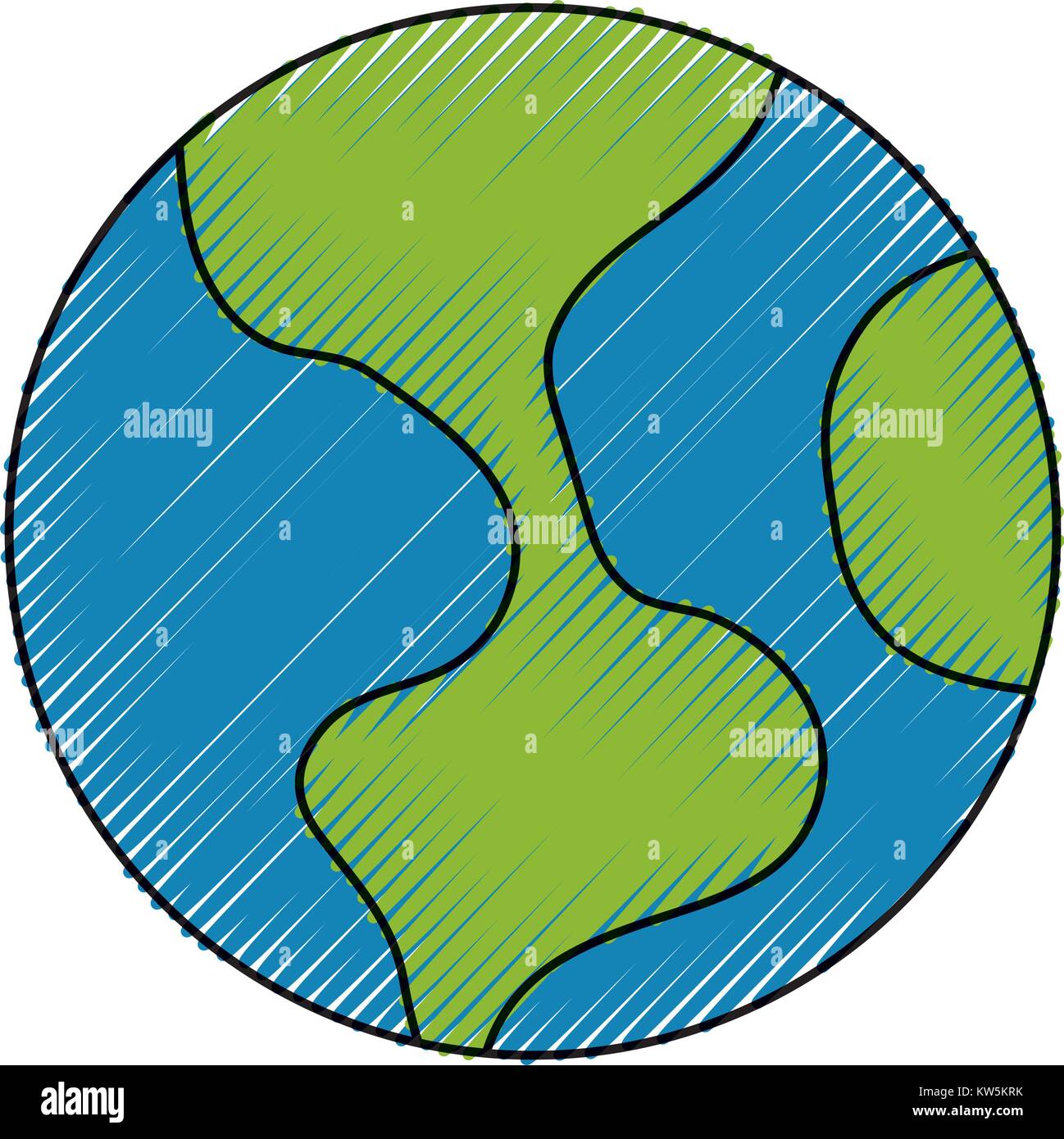 Earth world symbol cartoon Stock Vector Image & Art - Alamy