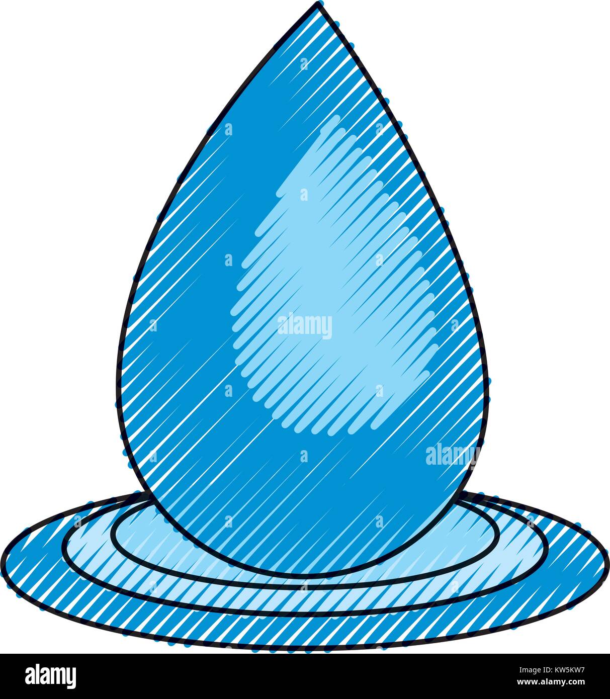 Water drop symbol cartoon Stock Vector Image & Art - Alamy
