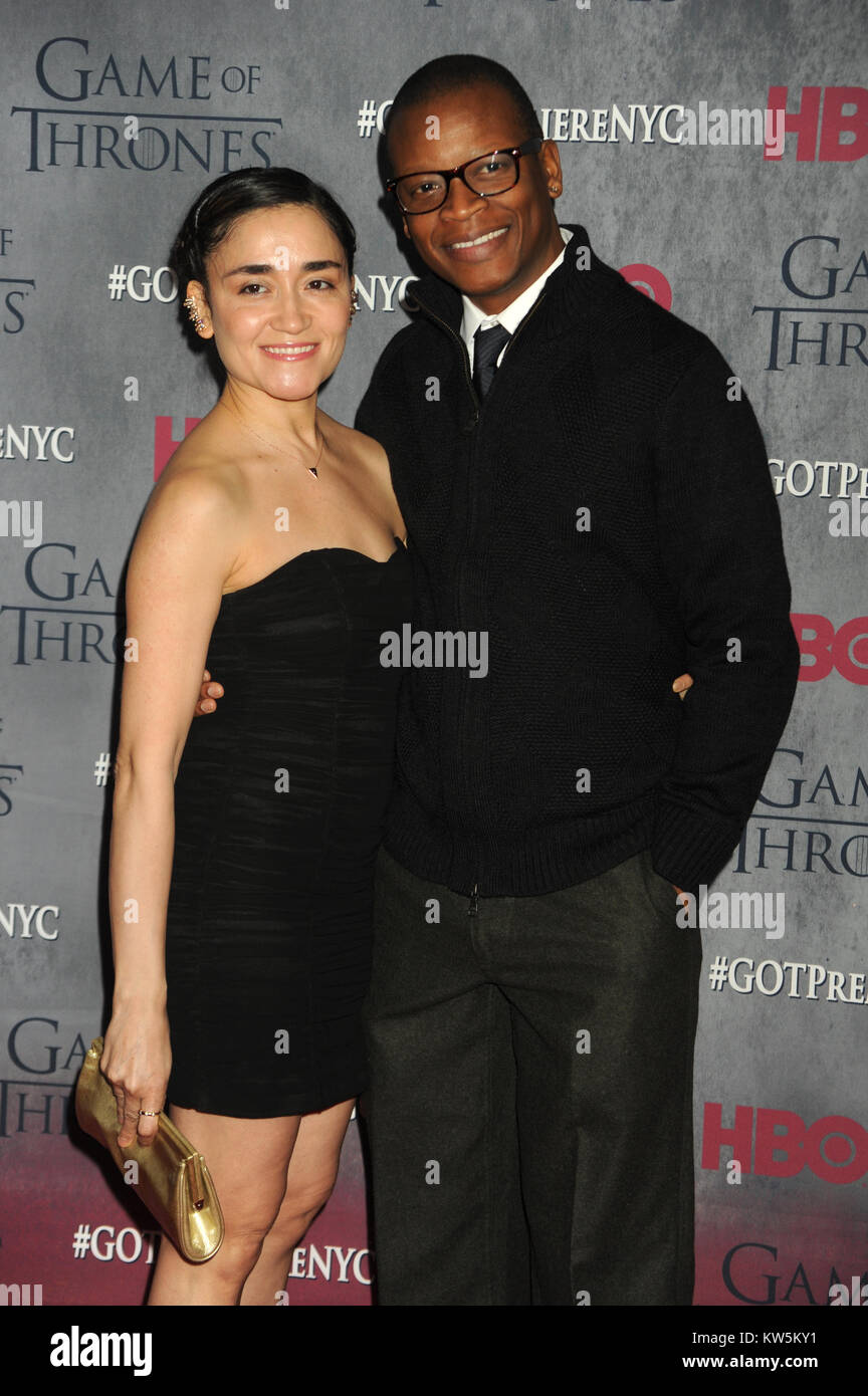 NEW YORK, NY - MARCH 18: Lawrence Gilliard Jr attends the 'Game Of ...